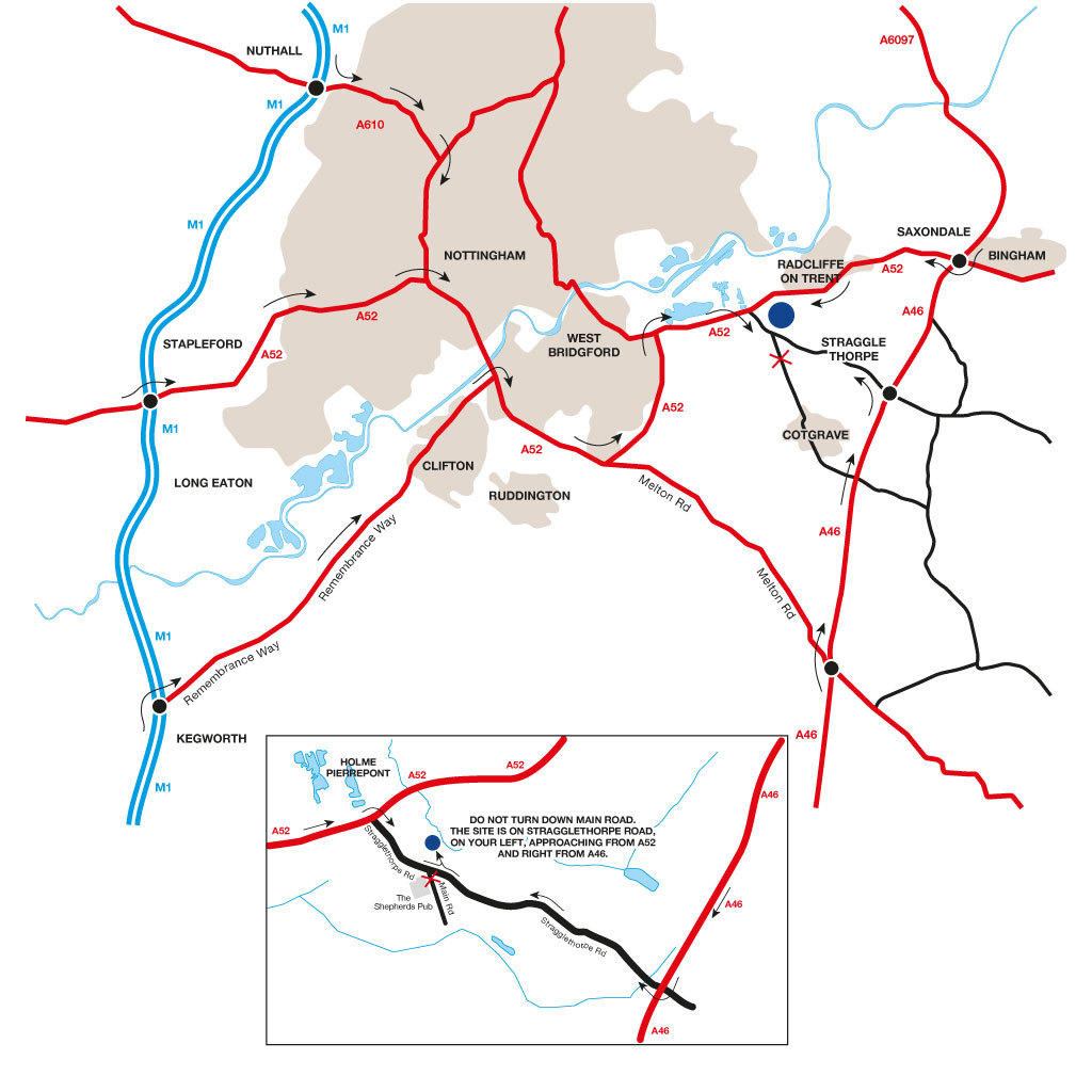 Nottingham Campsite - Camping and Caravanning Club Site