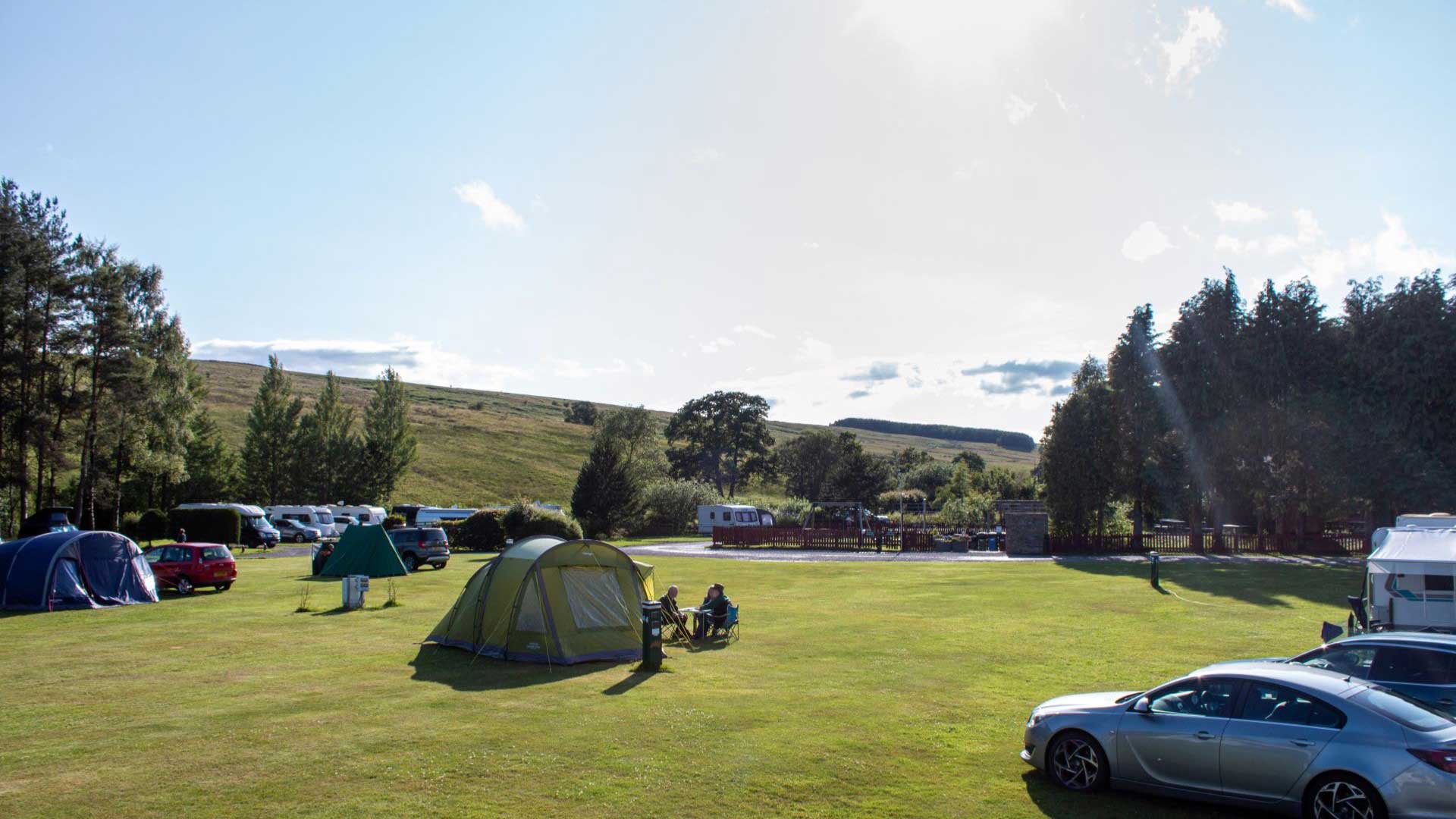Bellingham Campsite - Camping and Caravanning Club Site
