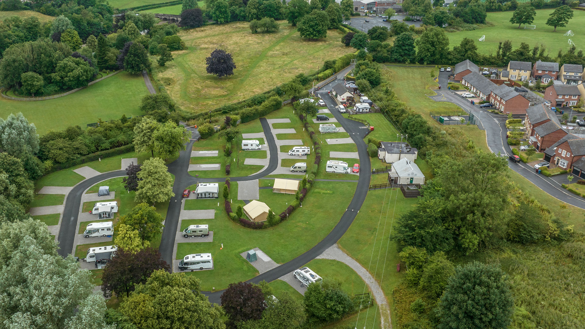 Clitheroe Campsite - Camping and Caravanning Club Site