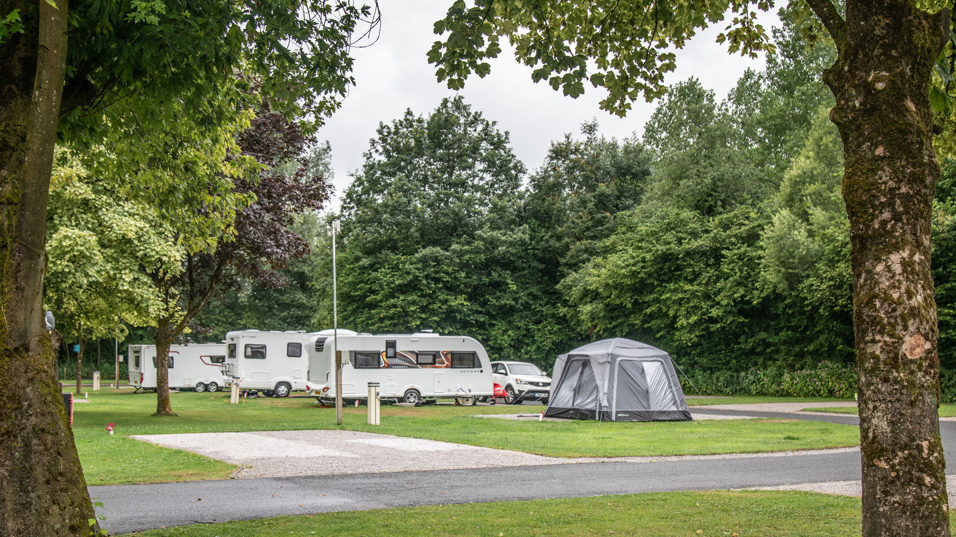 Clitheroe Campsite - Camping and Caravanning Club Site