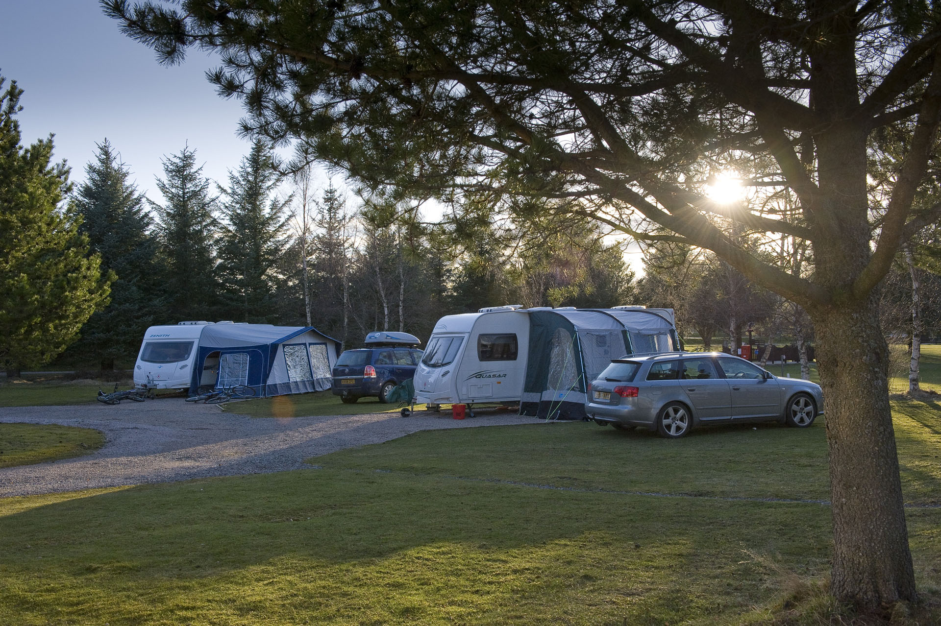 Tarland Campsite - Camping and Caravanning Club Site