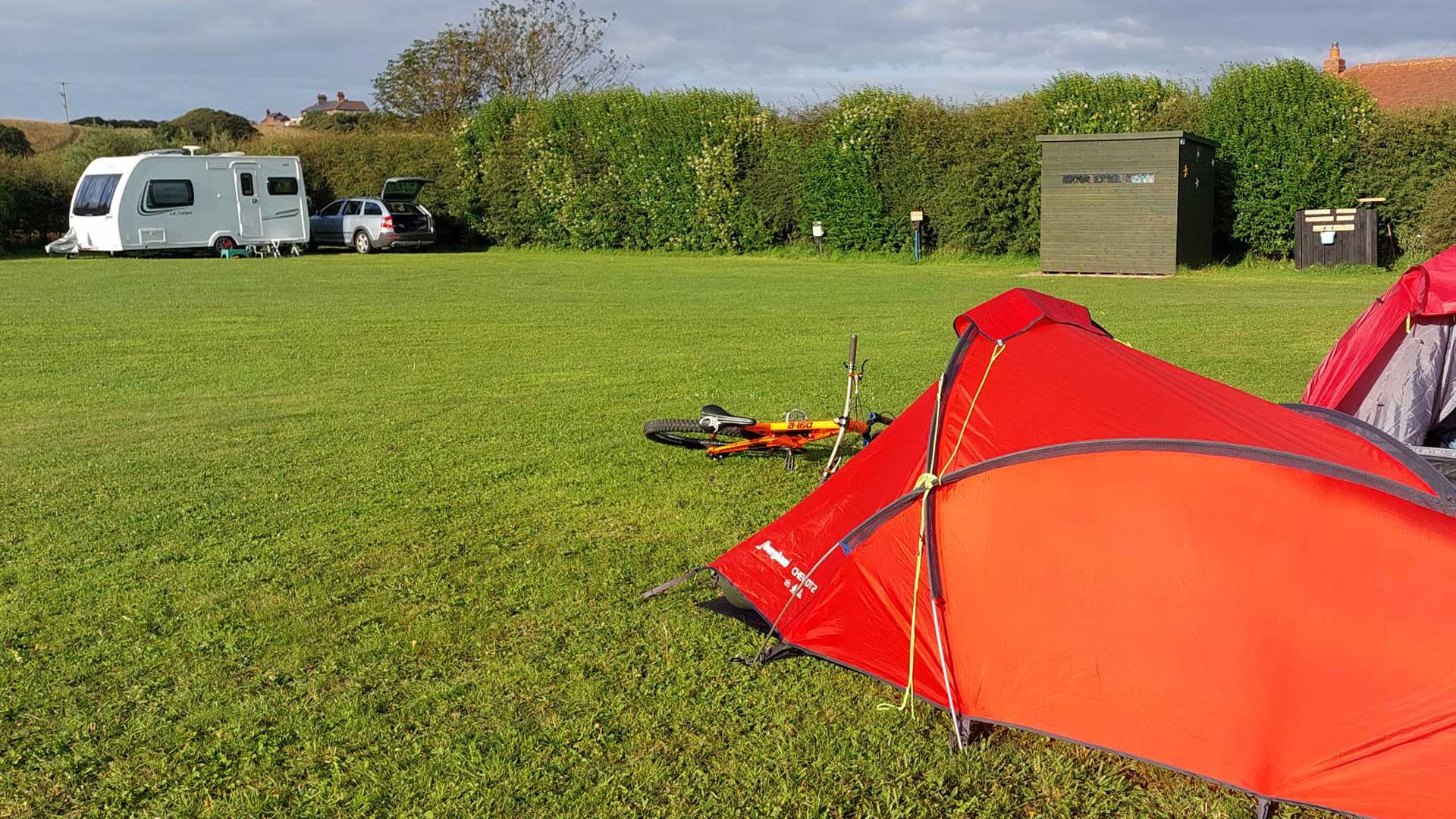 Filey - Hayfield Camping - The Camping and Caravanning Club