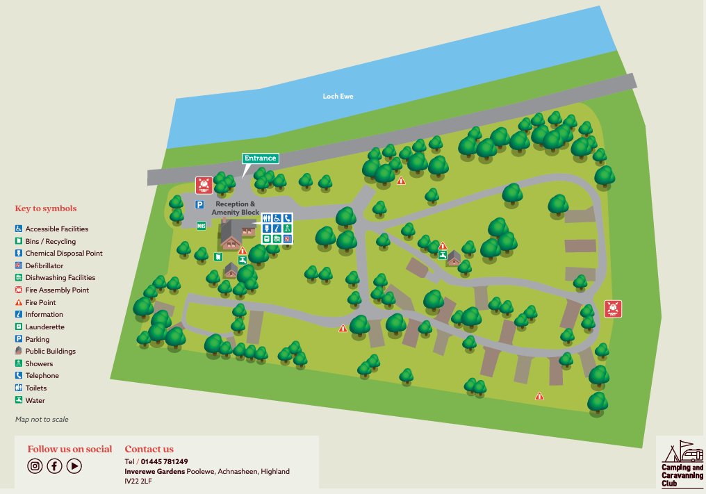 Inverewe Gardens Poolewe - Camping and Caravanning Club Site - The ...