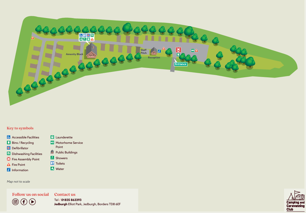 Jedburgh - Camping and Caravanning Club Site - The Camping and ...