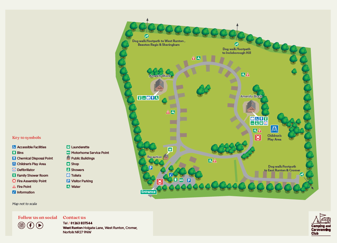 West Runton - Camping and Caravanning Club Site - The Camping and ...