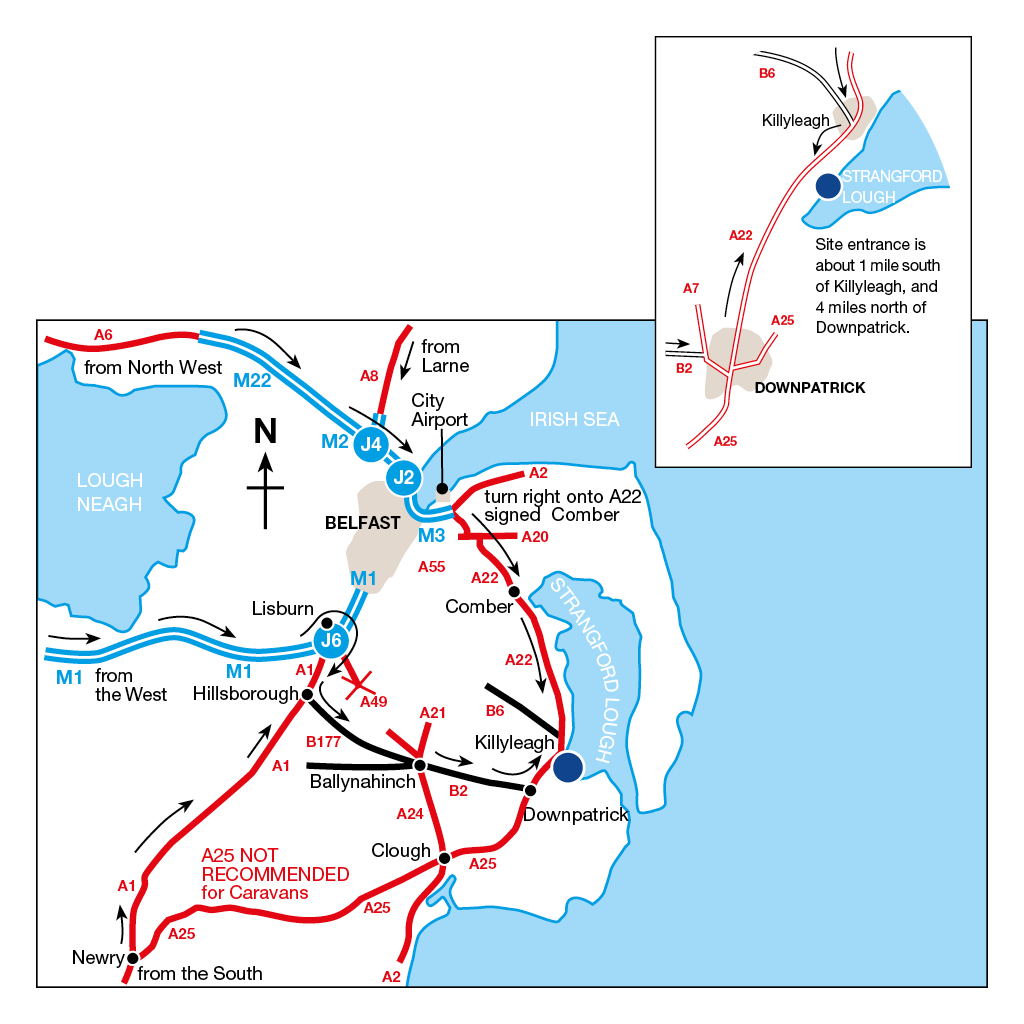Delamont Country Park - Camping and Caravanning Club Site - The Camping ...