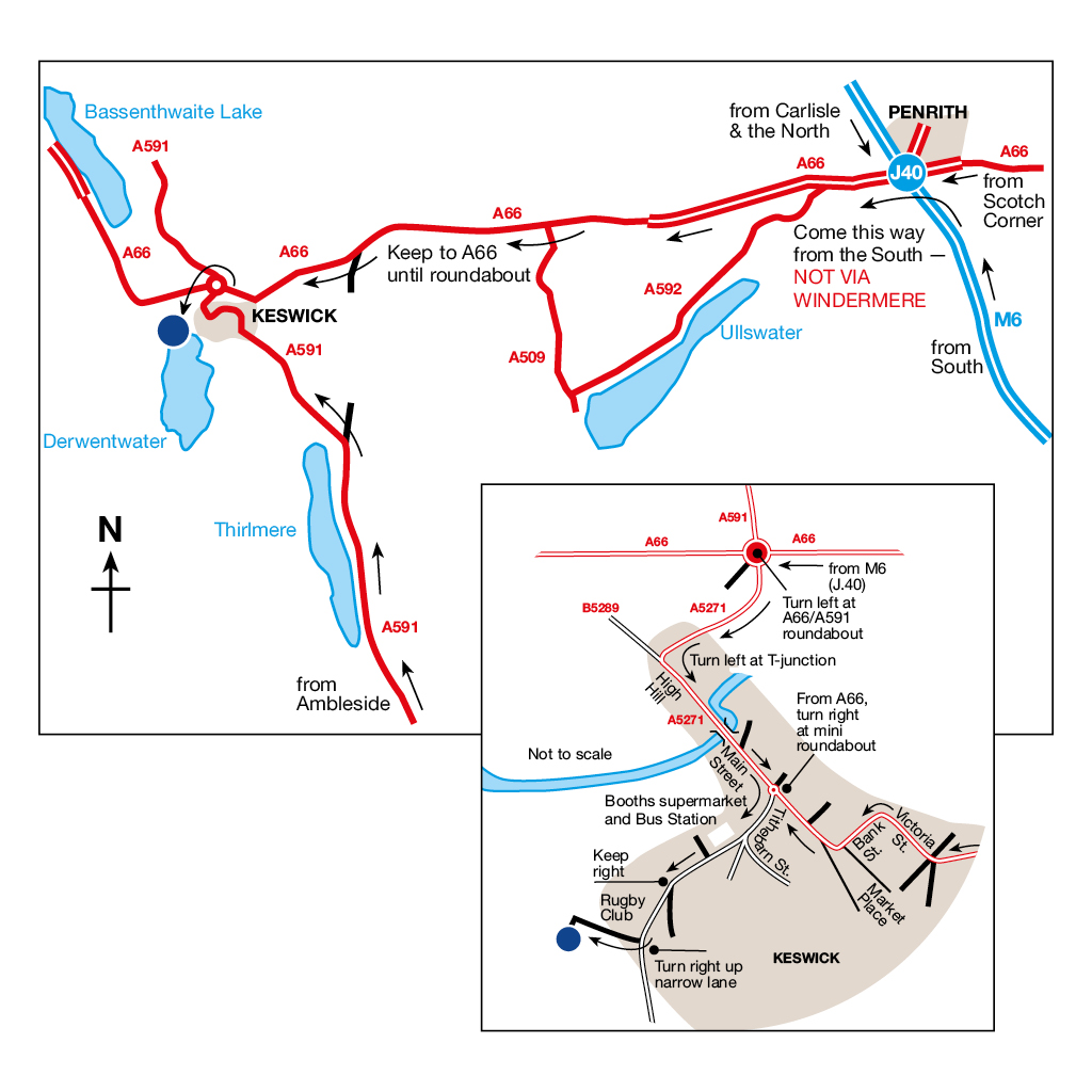 Keswick Campsite - Camping and Caravanning Club Site - The Camping and ...