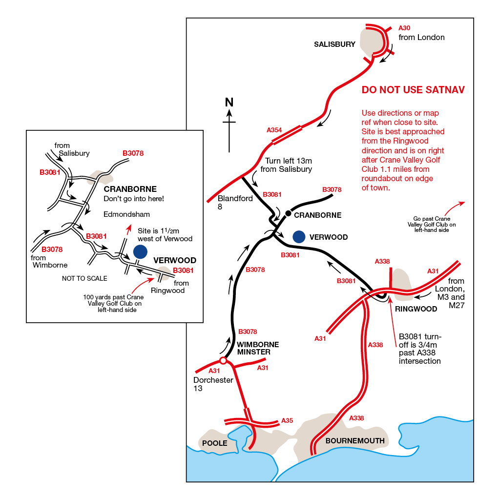 Verwood - Camping and Caravanning Club Site - The Camping and ...