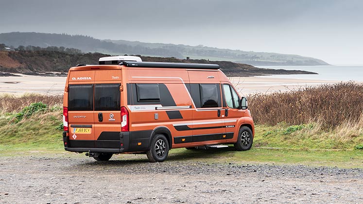 Adria Twin Supreme 640 SLB: Driving - The Camping and Caravanning Club