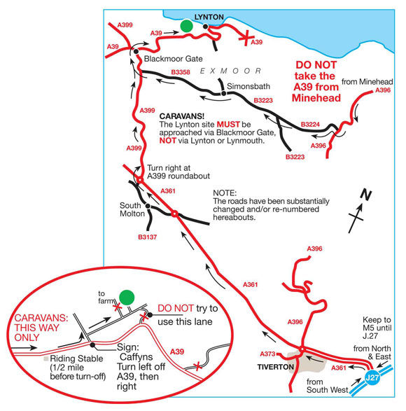 Lynton Campsite | Explore Devon from Lynton Campsite - The Camping ...
