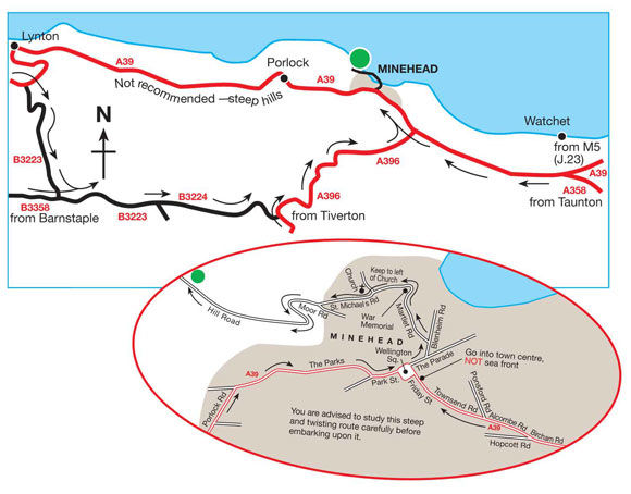 Minehead Campsite | Explore Somerset from Minehead Campsite - The ...